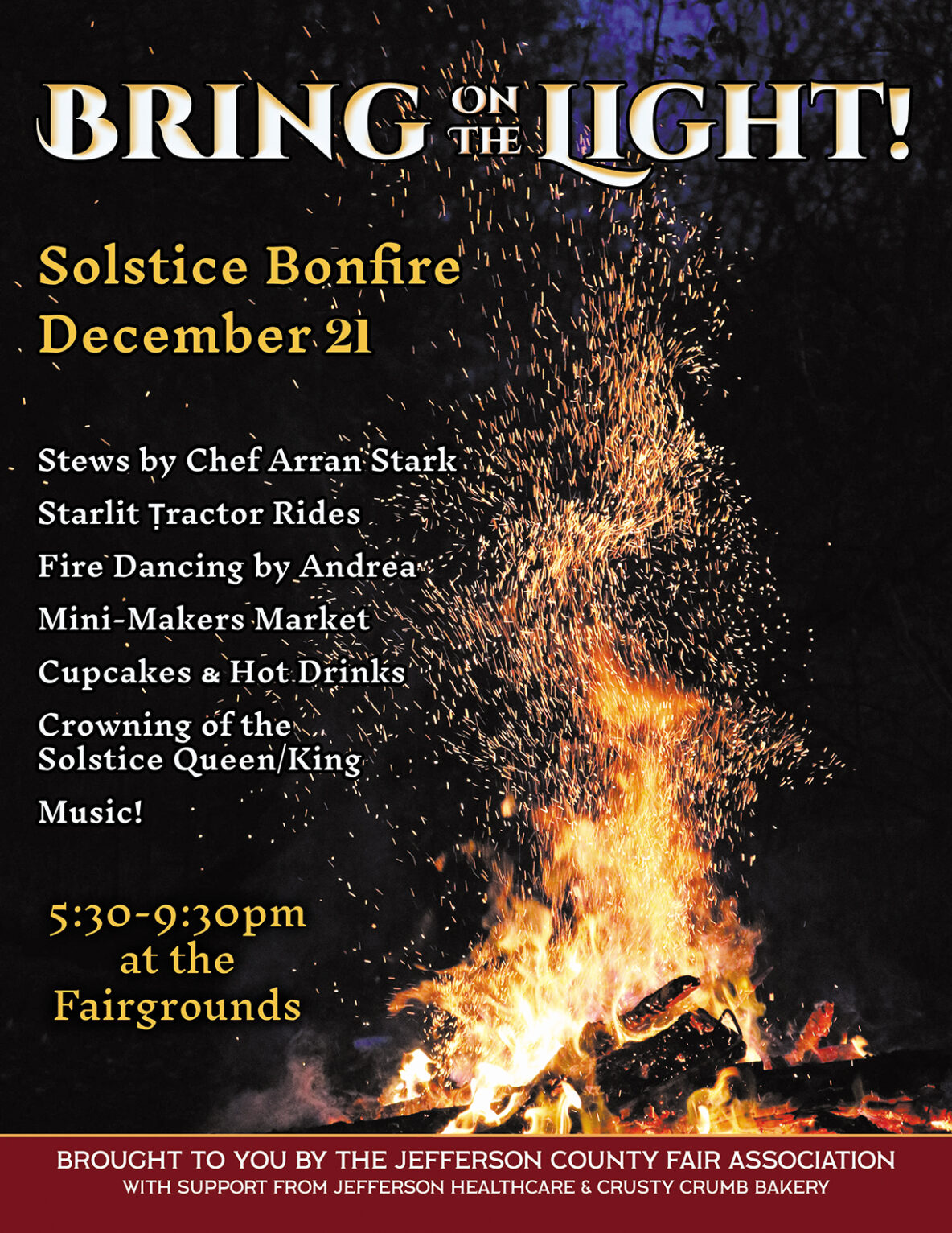 Winter Solstice Bonfire and Celebration | Jefferson County Fairgrounds